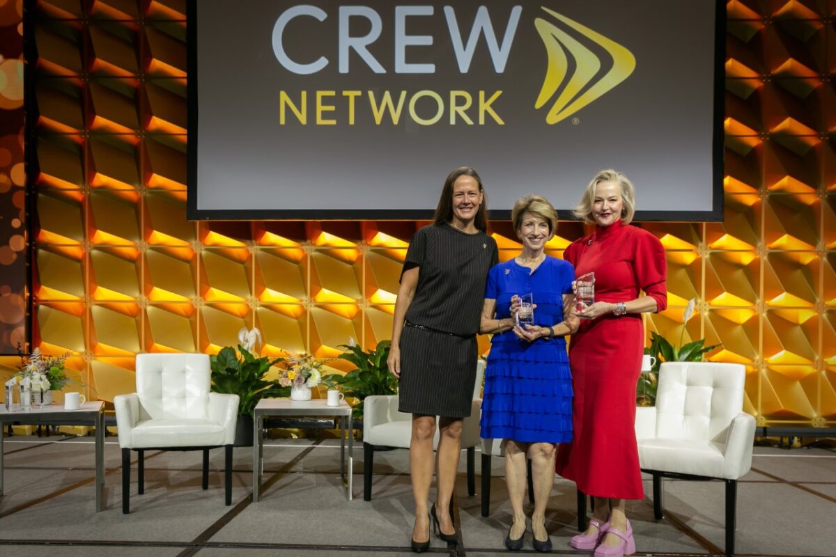 2022 CREW Network Awards: Sharon Herrin Accepts M2M Award - REDnews